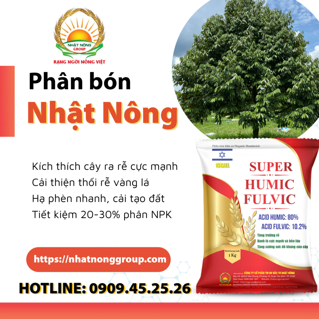 Super Humic Fulvic 1kg - Nhật Nông Group
