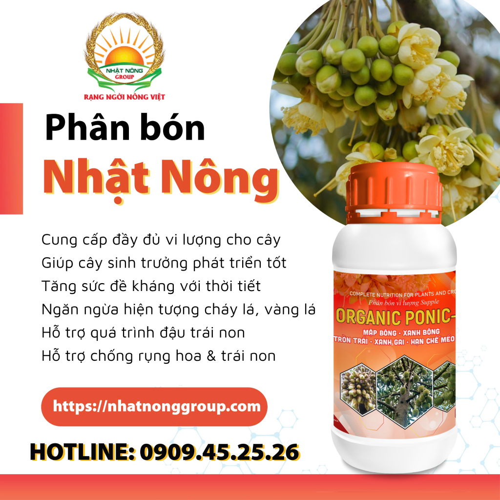 Phân bón vi lượng Ponic