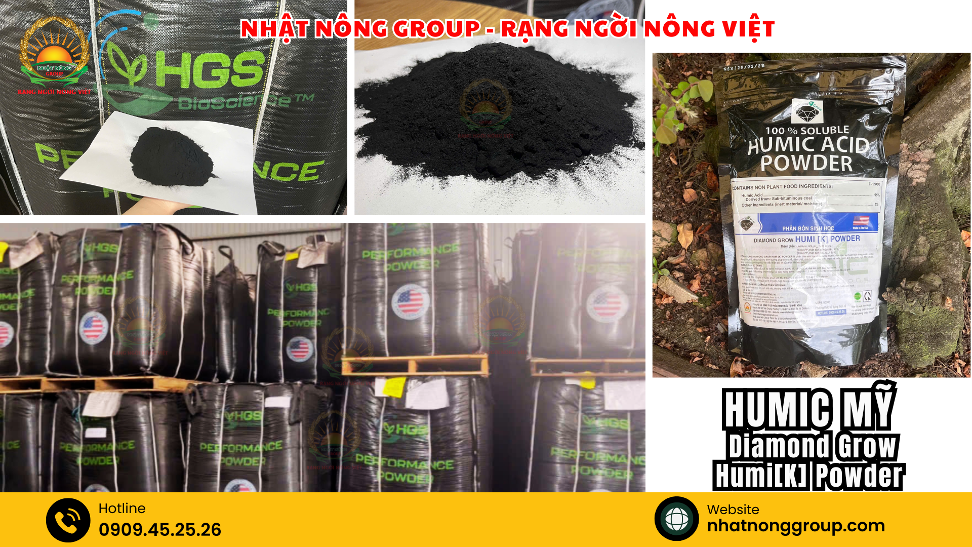 Humic Mỹ có tác dụng gì? Cách sử dụng Humic Mỹ? - Nhật Nông Group